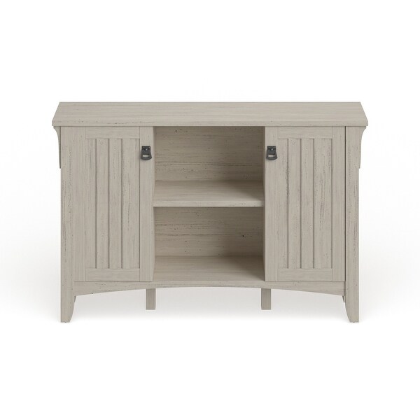 Antique White Storage Cabinet with Doors 46.22 L x 12.76 W x 29.96 H 46.22 L x 12.76 W x 29.96 H Bed Bath Beyond 20133405