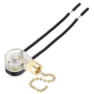 Pull Chain Switch On-Off Speed Replacement ZE-109 for Ceiling Fan Lamp ...