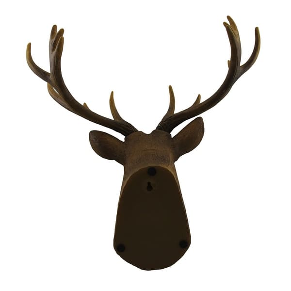Buck Horns Amazing Antlers Wall Mounted Trophy Deer Head Sculpture - 14 ...