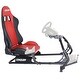 Conquer Racing Simulator Cockpit Driving Seat with Gear Shifter Mount ...