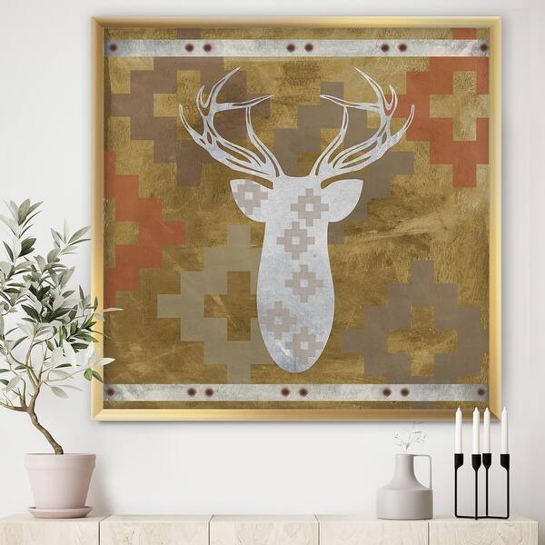 deer head pattern