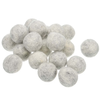 Wool Felt Ball Beads Woolen Fabric 1.18 Inch for Home Crafts 20Pcs ...