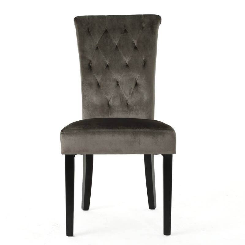 Venetian Velvet Dining Chair (Set of 2) by Christopher Knight Home - On ...
