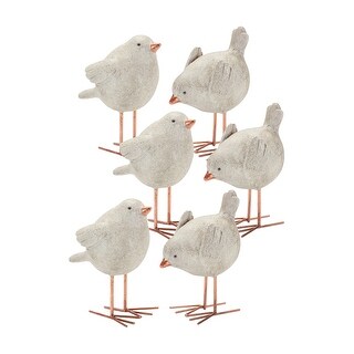 Set of 6 Standing Bird Tabletop Figurines 4.25" - Bed Bath & Beyond ...