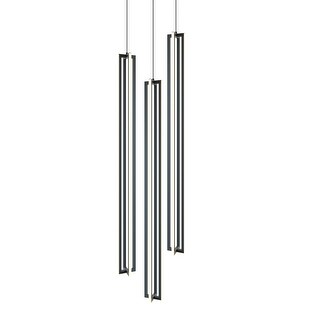 AFX CSSP48L30D1RND3 Cass 18" Wide LED Multi Light Pendant - 12000 lm ...