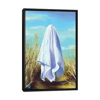 iCanvas "Ghost In The Field" by Very Berry Framed - Bed Bath & Beyond ...