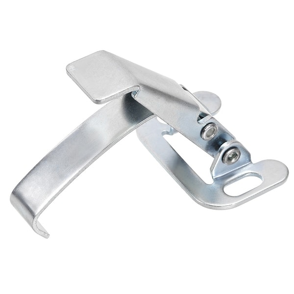5.16-inch Galvanized Draw Toggle Latch with Spring-steel Hook - 2 Pcs ...