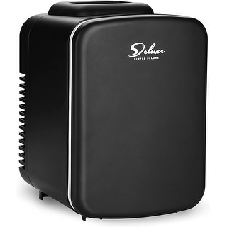 4L/6 Can Portable Mini Fridge Freon-Free Small Refrigerator - Bed Bath ...