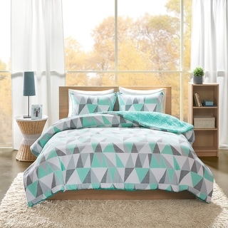 Haley Printed Reversible Comforter Mini Set 2-Color Option by ...