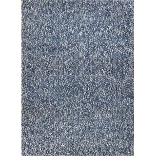 3'x5' Indigo Ivory Heather Indoor Shag Rug - 3'6" - Bed Bath & Beyond - 39591001