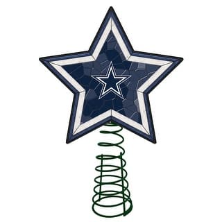 Dallas Cowboys Mosaic Tree Topper - Bed Bath & Beyond - 18681286