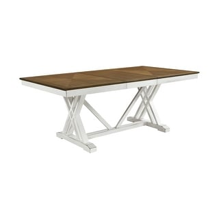 Dining Table 1pc with Self-Storing Extension Leaf - Bed Bath & Beyond ...