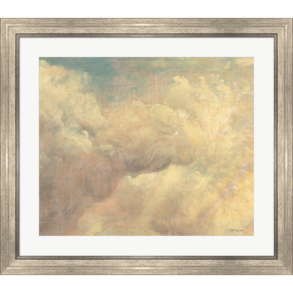 Stellar Design Studio 'Clouds' Framed Art - Overstock - 35751596