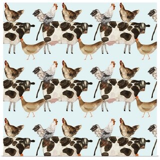 "Barnyard Buds Collection H" Poster Print - Bed Bath & Beyond - 30224443