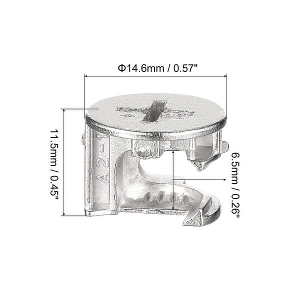 Furniture Cam Lock Nut, Connector Locking Nuts Furniture Cam Fittings ...
