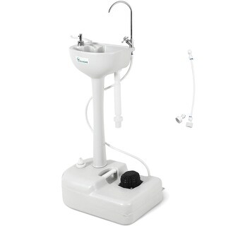 Moasis Portable Sink Camping Hand Washing Station 17L Wash Basin Stand ...