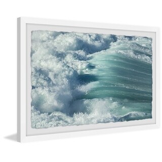 'Sea Power' Framed Painting Print - Bed Bath & Beyond - 36273382