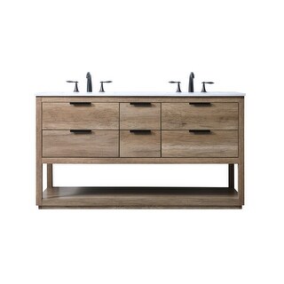 Indigo Home 60 Inch Double Bathroom Vanity - Bed Bath & Beyond - 40026040
