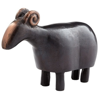 Cyan Design Get Your Goat Sculpture Get Your Goat 7.75" High Aluminum ...