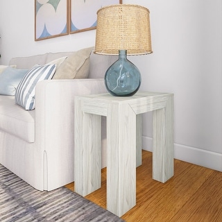 Plank and Beam Forma Rectangular Side Table - 25" - On Sale - Bed Bath ...