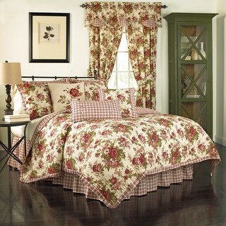 Waverly Norfolk Reversible 4 Piece Quilt Set - Bed Bath & Beyond - 15872098