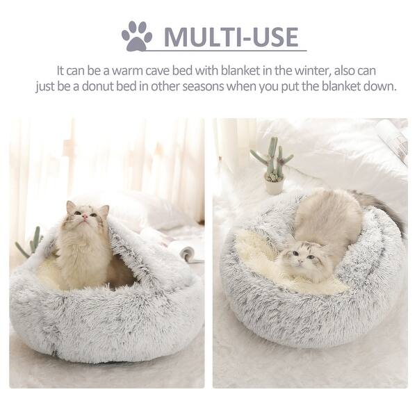 plush pet cave