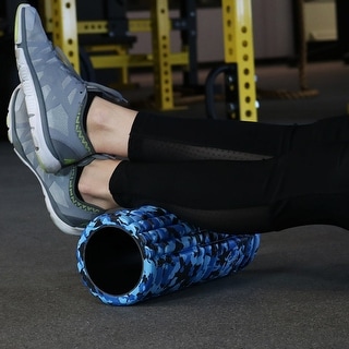 CASL Brands Blue Camo Foam Fitness Cool Down Roller for Releasing ...