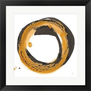 Chris Paschke 'Amber Enso III' Framed Art - Bed Bath & Beyond - 36592238