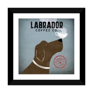 iCanvas "Labrador Coffee Co." by Ryan Fowler - Bed Bath & Beyond - 37587606