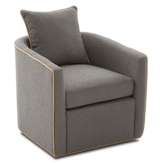 Christopher Knight Home - Averly Modern Upholstered Swivel Accent Chair ...