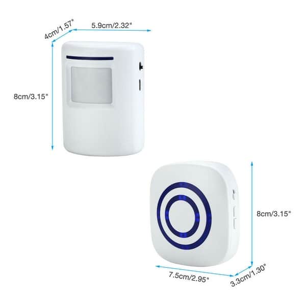 Wireless Entry Door Bell Motion Sensor Chime - Bed Bath & Beyond - 40683232