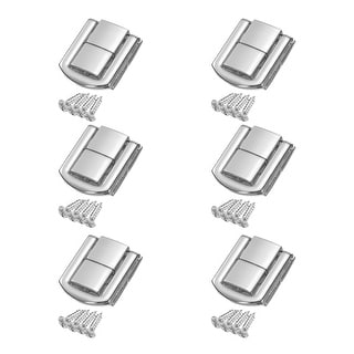 Toggle Catch Lock, Hasp Lock Latch Mini Hasp Clasp with Mounting Screws ...