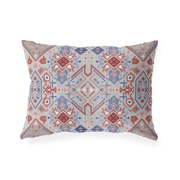 SERAPI GREY Indoor|Outdoor Lumbar Pillow By Kavka Designs - 20X14 - Bed ...