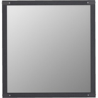 Fairborne 36" Wide Mirror with Frame in Dark Graphite - Dark Graphite ...