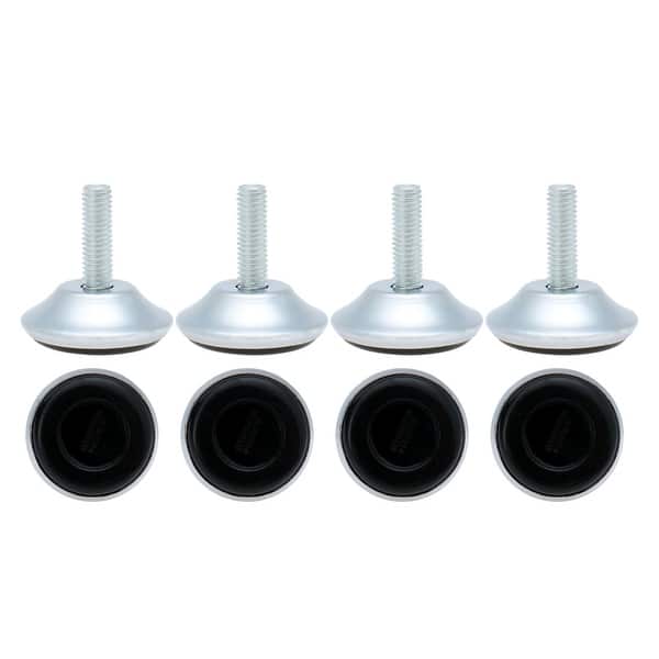 M8 x 25 x 38mm Screw on Furniture Glide Leveling Feet Adjustable ...