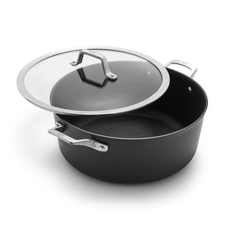 Calphalon Premier Hard-Anodized Nonstick 8.5 Qt. Dutch Oven with Lid ...