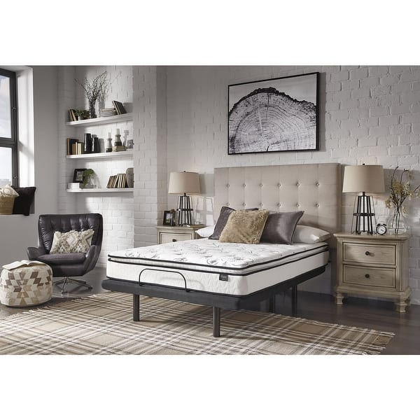 Signature Design by Ashley Limited Edition Firm White/Gray 2-Piece ...