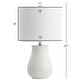 SAFAVIEH Lighting 21" Dayton LED Table Lamp (Set of 2) - 12"x12"x21 ...