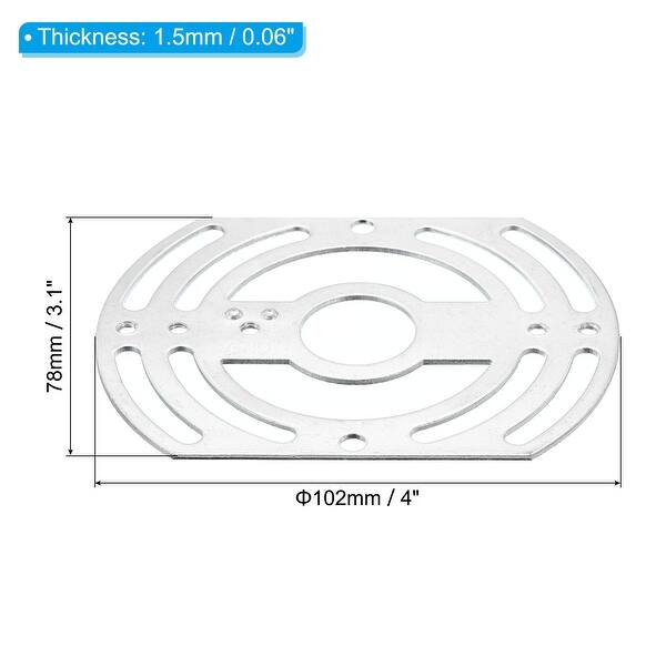 Light Crossbar, 4 Pack Carbon Steel Lamp Fixture with Ground Screw ...