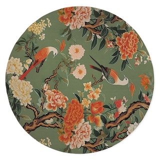 LOU GREEN Kitchen Mat By Marina Gutierrez - Bed Bath & Beyond - 38377971