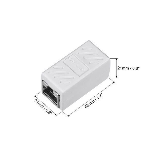 RJ45 Coupler Inline Connector Cat7 Cat6 Cat5e Ethernet Cable Adapter ...