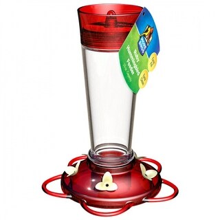 More Birdsâ„¢ 35 Ruby Hummingbird Feeder with 5 Feeding Ports, 10 Oz ...