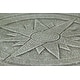 Nautical Compass Rose Gray Cement Stepping Stone / Wall Hanging - Bed ...