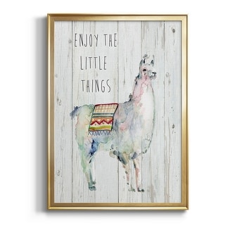 Llama Little Things Premium Framed Print - Ready to Hang - Bed Bath ...