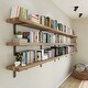 Wallniture Cervo 72 inch Floating Shelf, Wall Shelves for Living Room ...