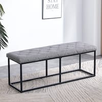 Tufted Extra-long Entryway Bench - Bed Bath & Beyond - 39834759