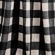 The Gray Barn Holly Buffalo Check Blackout Window Single Curtain Panel ...