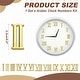 Clock Numbers, Roman Clock Numbers Kit Parts Digital for Living Bed ...