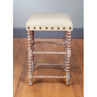 Conkling Bobbin 28" Leg Bar Stool - Bed Bath & Beyond - 42300504