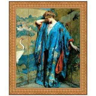 Design Toscano Blue and Yellow, 1910: Canvas Replica Painting: Grande ...